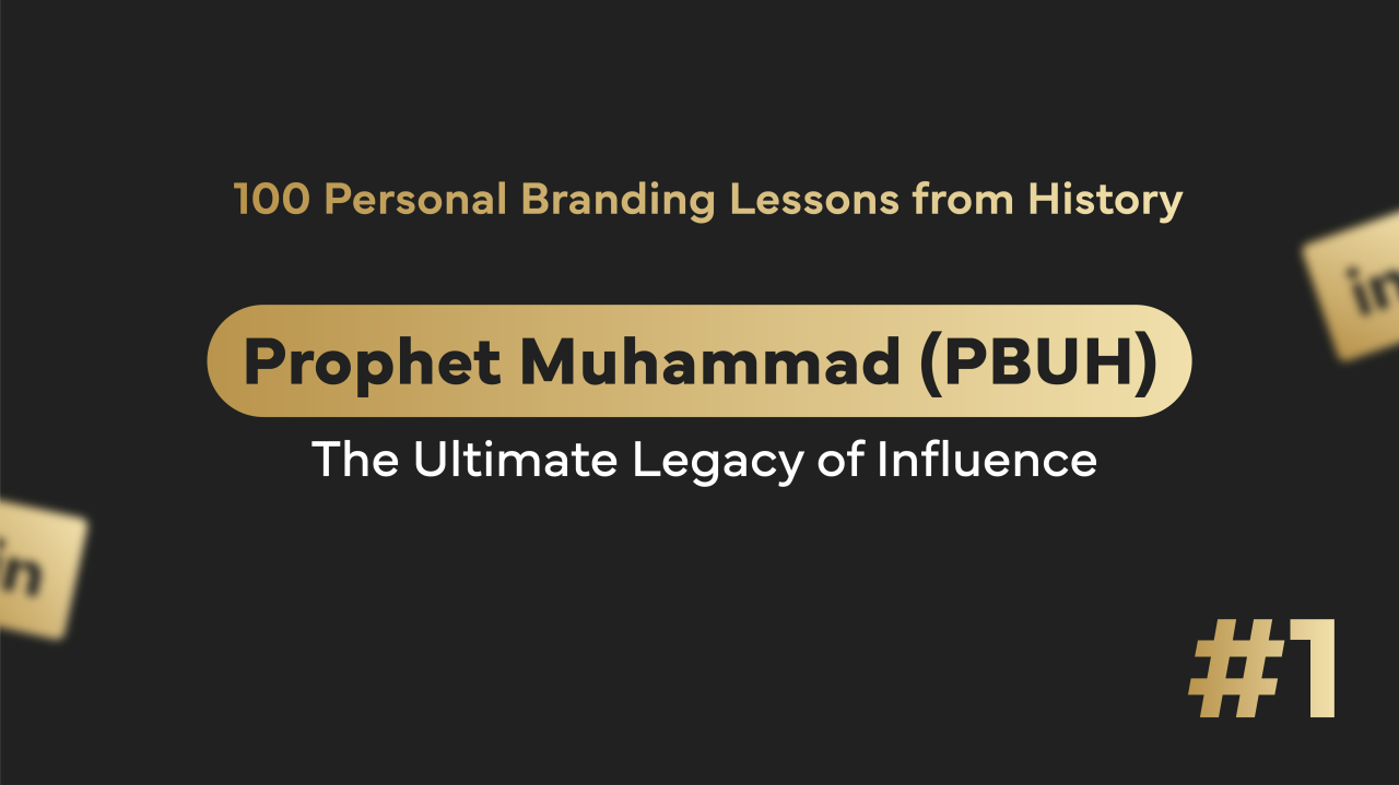 Prophet Muhammad (PBUH): The Ultimate Legacy of Influence Prophet Muhammad (PBUH): The Ultimate Legacy of Influence