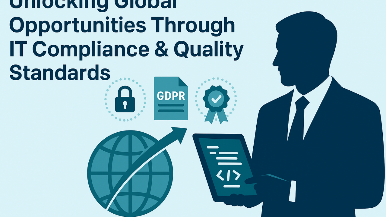 Unlocking Global Opportunities Through IT Compliance & Quality Standards Unlocking Global Opportunities Through IT Compliance & Quality Standards