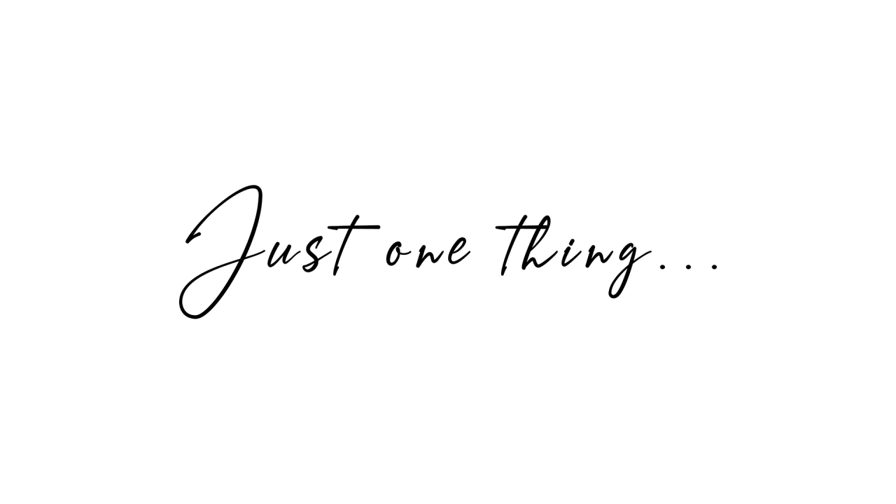 Just One Thing: Simple Daily Habits for a Healthier, Happier You Just One Thing: Simple Daily Habits for a Healthier, Happier You