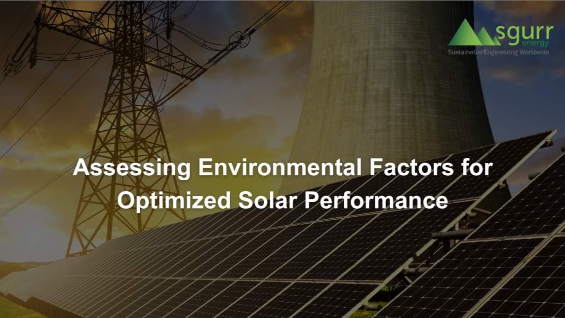 Maximizing Solar PV Efficiency: A Strategic Dust and Smoke Assessment Maximizing Solar PV Efficiency: A Strategic Dust and Smoke Assessment