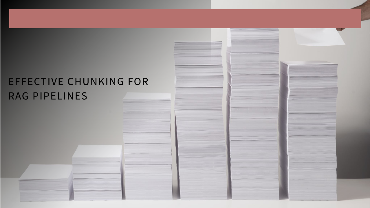Optimizing RAG Pipelines with Effective Chunking Strategies Optimizing RAG Pipelines with Effective Chunking Strategies