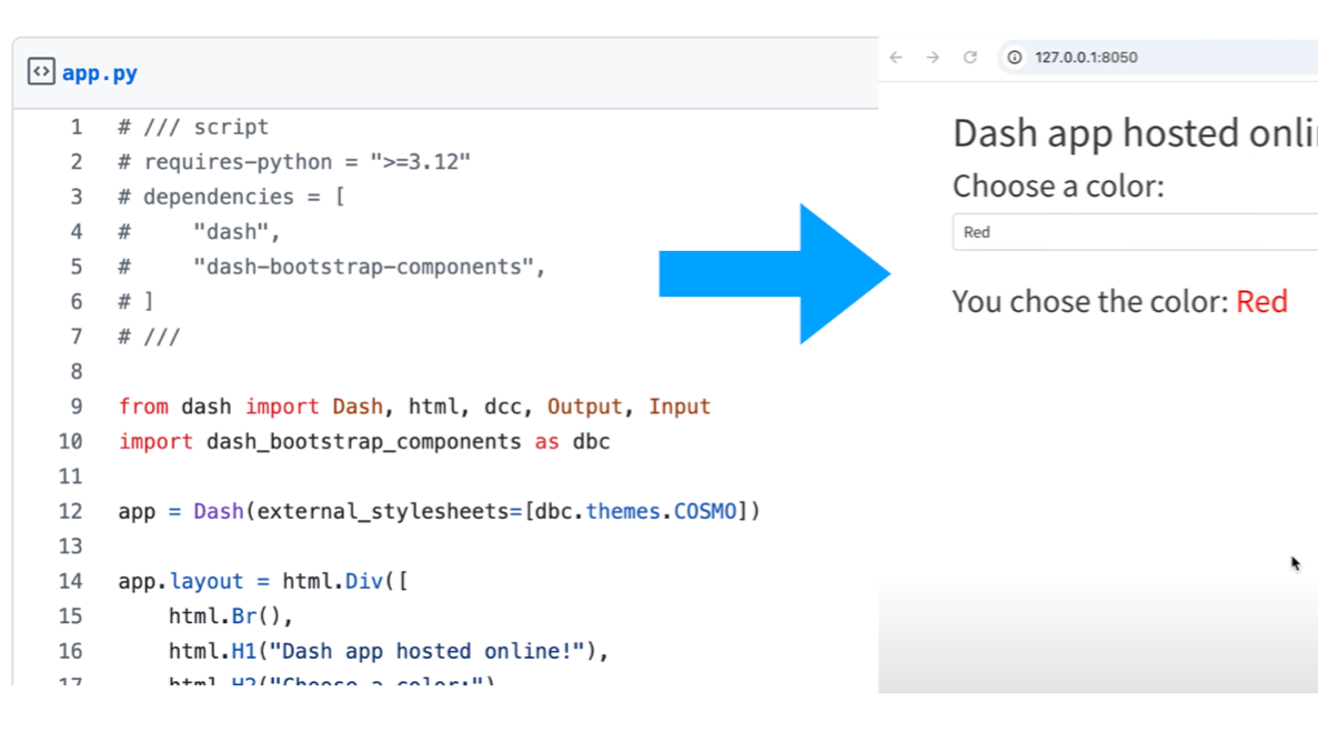 How to share Python apps (Dash, Streamlit, etc.) without deploying them How to share Python apps (Dash, Streamlit, etc.) without deploying them