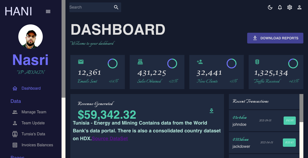 A Comprehensive React Dashboard:Streamlining Administrative Tasks with ... A Comprehensive React Dashboard:Streamlining Administrative Tasks with ...
