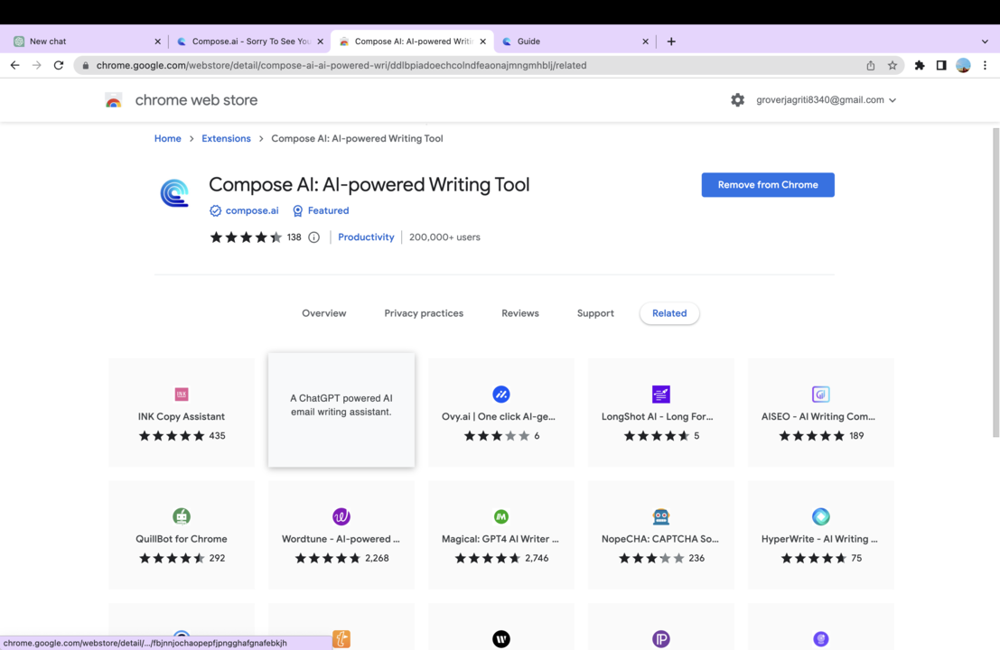 ComposeAI: AI-powered Writing Tool ComposeAI: AI-powered Writing Tool