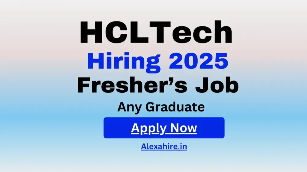 HCLTech Walk-In Interviews – 3rd January 2025, Multiple Positions HCLTech Walk-In Interviews – 3rd January 2025, Multiple Positions