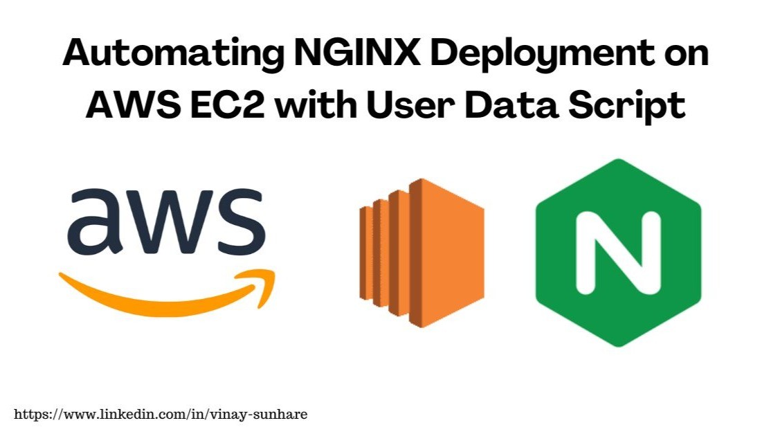 Automating NGINX Deployment on AWS EC2 with User Data Script Automating NGINX Deployment on AWS EC2 with User Data Script