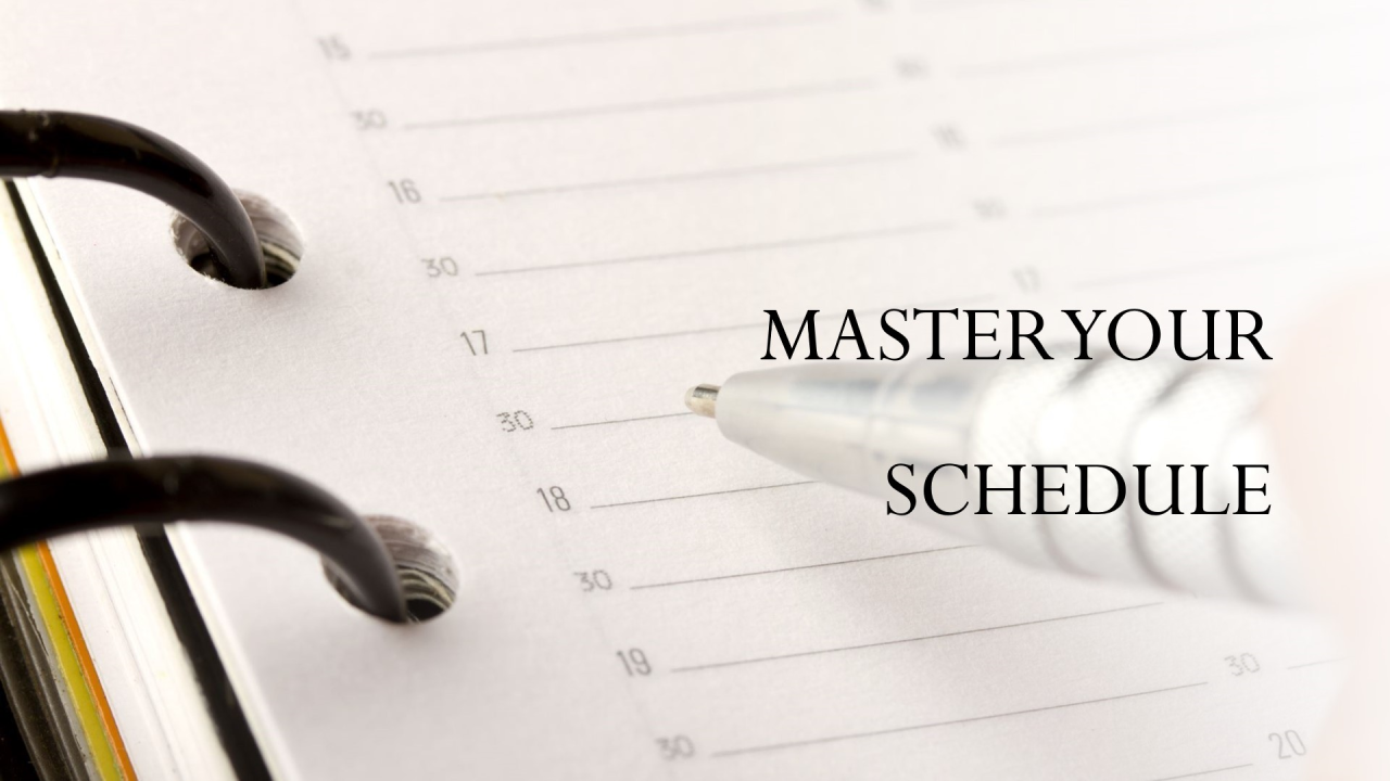 Master Scheduling Roadmap: The Backbone of Operational Excellence Master Scheduling Roadmap: The Backbone of Operational Excellence