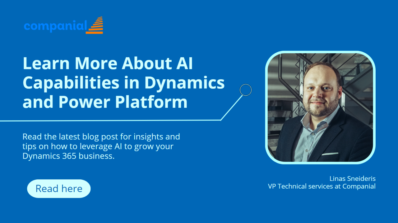Introduction of AI capabilities in Dynamics and Power Platform – what ... Introduction of AI capabilities in Dynamics and Power Platform – what ...
