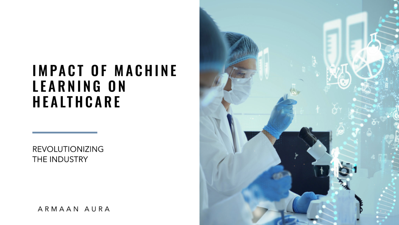 The Impact of Machine Learning in Healthcare | Armaandeep Singh The Impact of Machine Learning in Healthcare | Armaandeep Singh