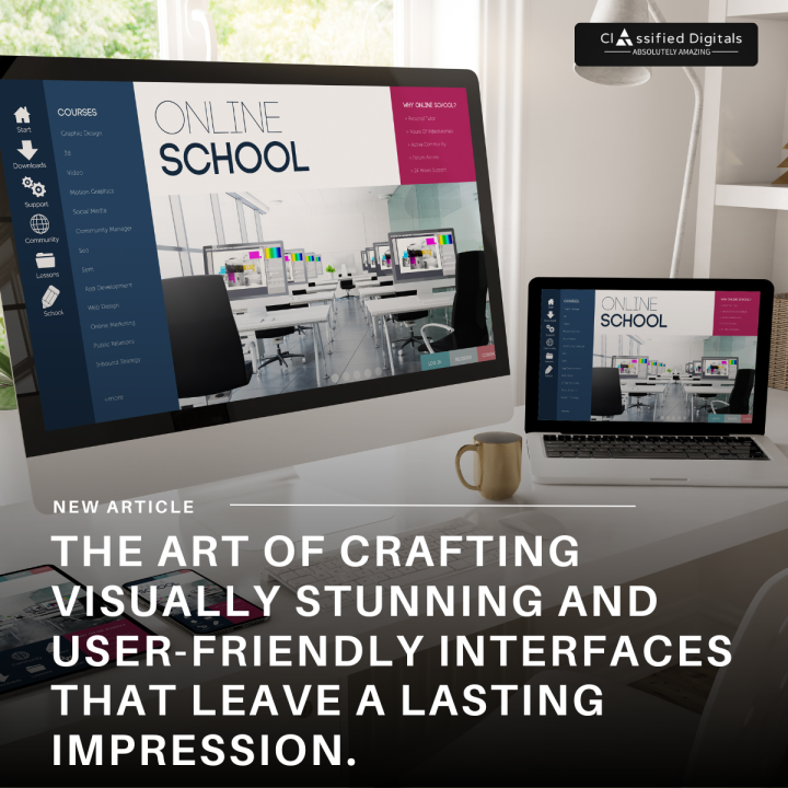 THE ART OF CRAFTING VISUALLY STUNNING AND USER-FRIENDLY INTERFACES THAT ... THE ART OF CRAFTING VISUALLY STUNNING AND USER-FRIENDLY INTERFACES THAT ...