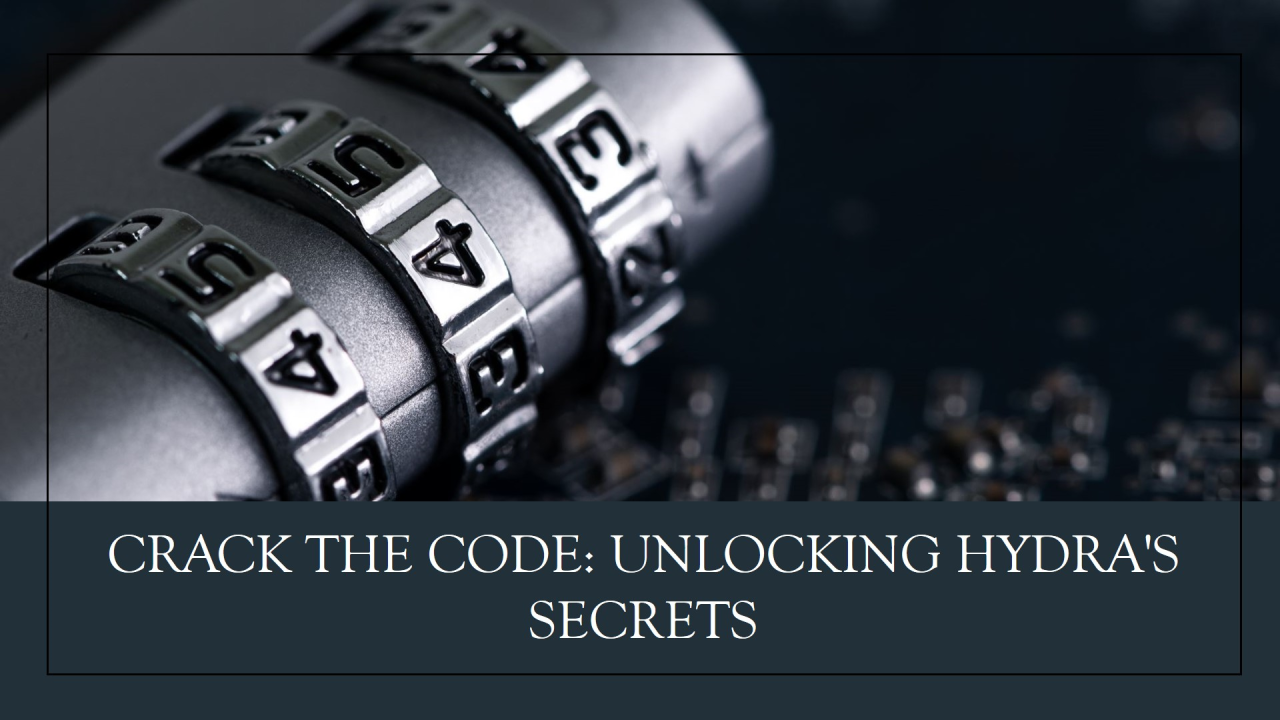 Unlocking the Secrets of Hydra: Mastering Password Cracking in ... Unlocking the Secrets of Hydra: Mastering Password Cracking in ...