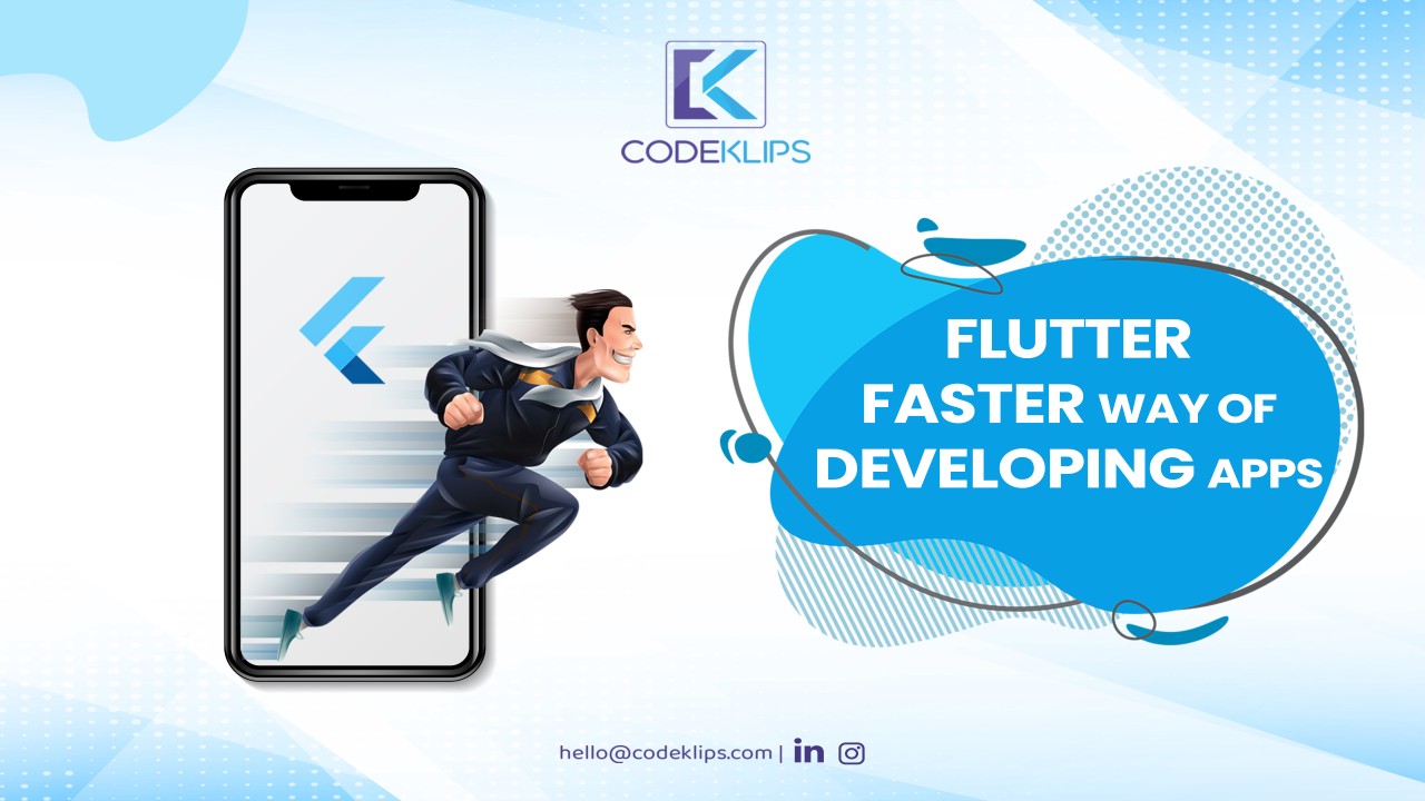Flutter faster way of developing app Flutter faster way of developing app