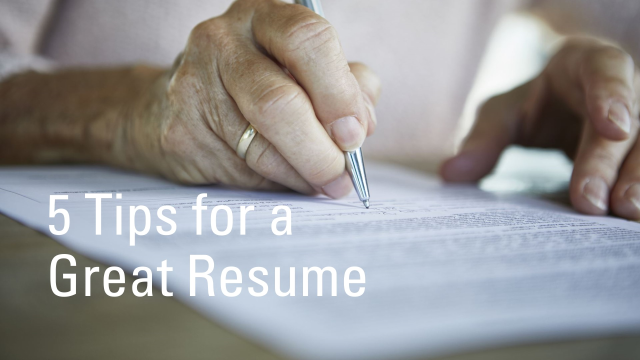 Crafting Your Career: 5 Essential Tips for a Standout Resume Crafting Your Career: 5 Essential Tips for a Standout Resume