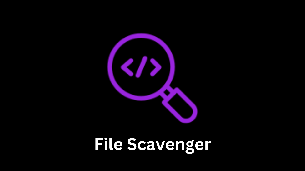 File Scavenger - VS Code Extension | Dhruv Suvarna File Scavenger - VS Code Extension | Dhruv Suvarna