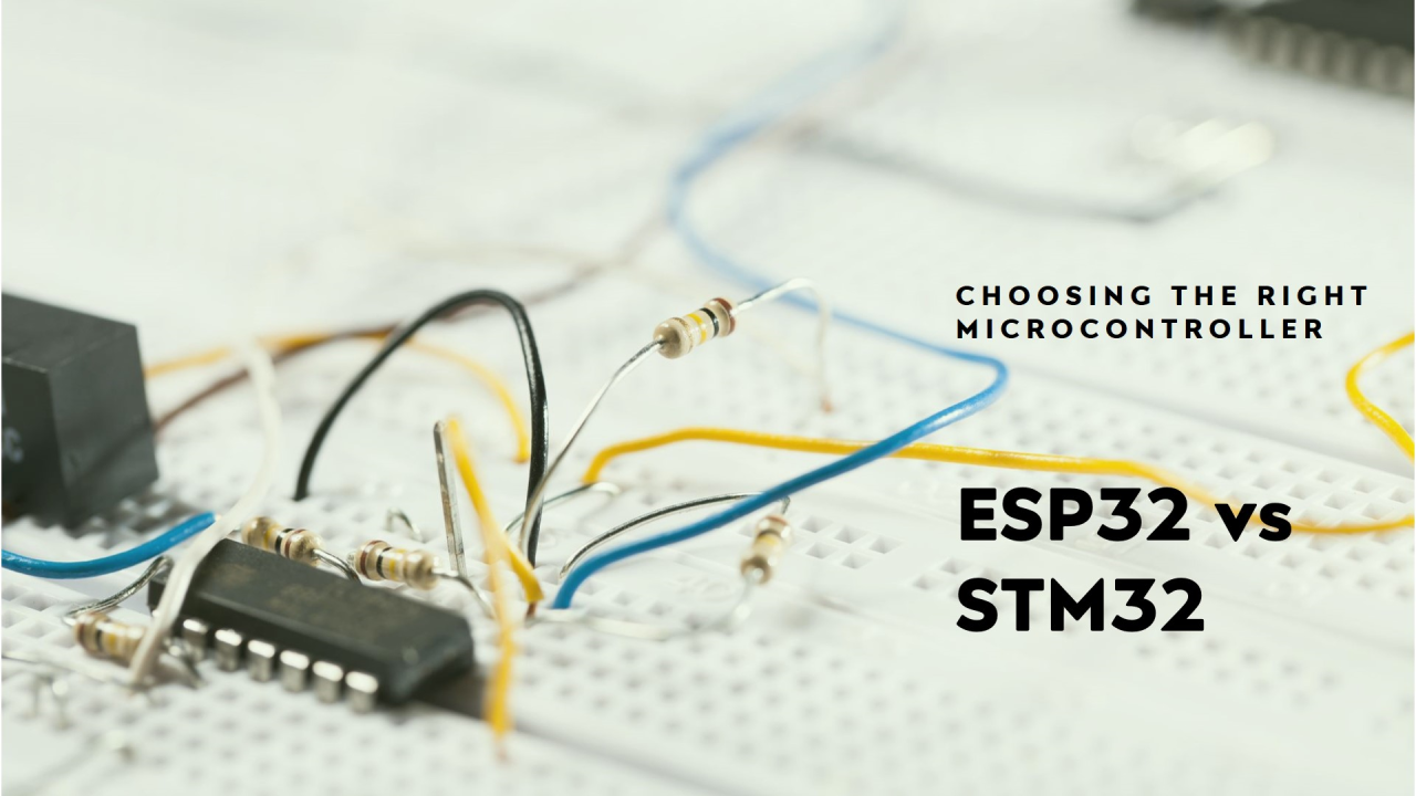 ESP32 vs STM32 ESP32 vs STM32