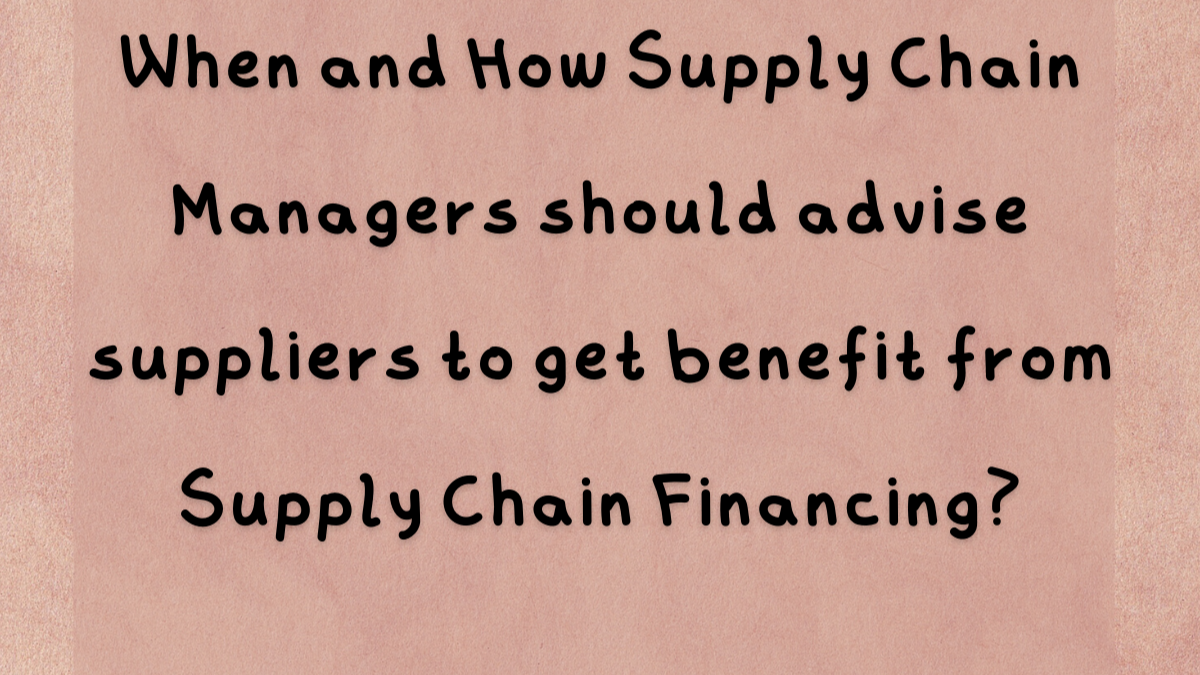 How Procurement Managers Can Empower Suppliers with Supply Chain ... How Procurement Managers Can Empower Suppliers with Supply Chain ...