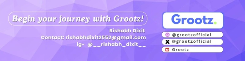 Rishabh Dixit - Founder - Grootz | LinkedIn Rishabh Dixit - Founder - Grootz | LinkedIn