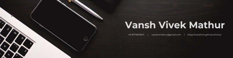 Vansh Mathur - Mira Bhayandar, Maharashtra, India | Professional ... Vansh Mathur - Mira Bhayandar, Maharashtra, India | Professional ...