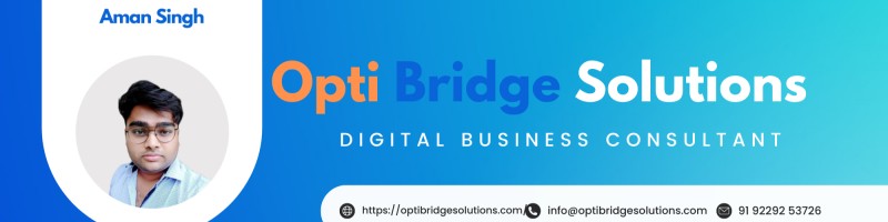 Aman Kumar Singh - Opti Bridge Solutions | LinkedIn Aman Kumar Singh - Opti Bridge Solutions | LinkedIn