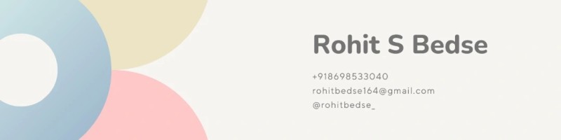 Rohit Bedse - SSVPS'S BAPUSAHEB SHIVAJIRAO DEORE COLLEGE OF ENGINEERING ... Rohit Bedse - SSVPS'S BAPUSAHEB SHIVAJIRAO DEORE COLLEGE OF ENGINEERING ...