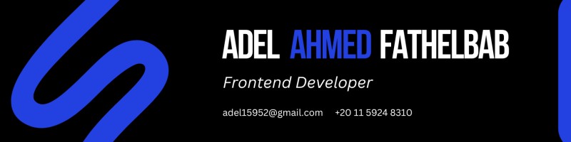 Adel Ahmed على LinkedIn: #react #frontenddevelopment #webdevelopment # ... Adel Ahmed على LinkedIn: #react #frontenddevelopment #webdevelopment # ...
