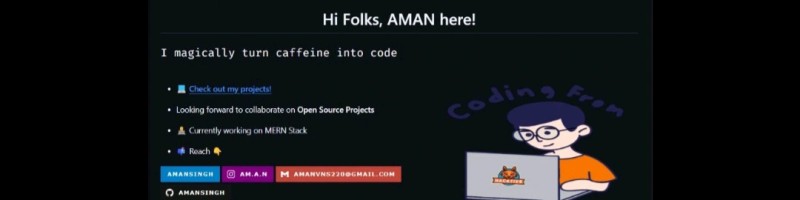 Aman Singh - Full Stack Developer (MERN) | Frontend & Backend Expert ... Aman Singh - Full Stack Developer (MERN) | Frontend & Backend Expert ...