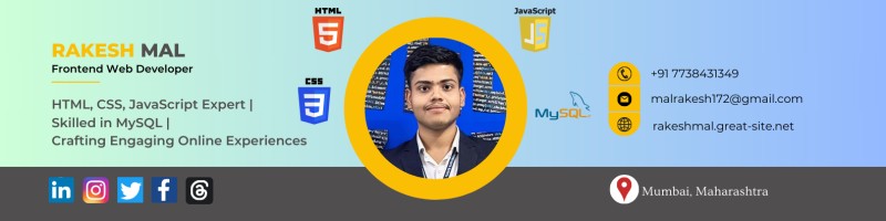 RAKESH MAL - Web Developer - Freelance | LinkedIn RAKESH MAL - Web Developer - Freelance | LinkedIn