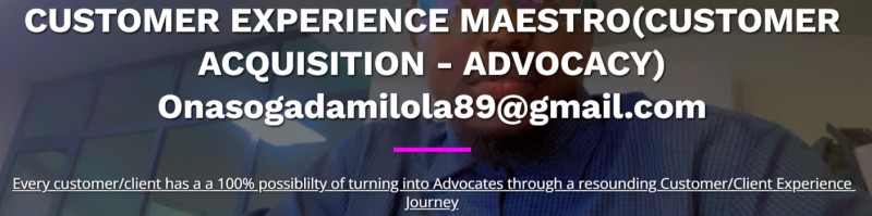 Damilola Onasoga - Head of Contact Center and Service Management ... Damilola Onasoga - Head of Contact Center and Service Management ...