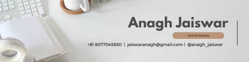 Anagh Jaiswar - Back End Developer - Computer Society of India | LinkedIn Anagh Jaiswar - Back End Developer - Computer Society of India | LinkedIn