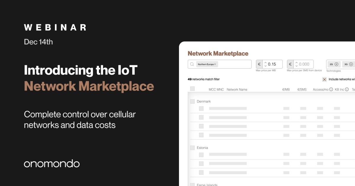 Onomondo on LinkedIn: In today’s world of IoT connectivity, most ... Onomondo on LinkedIn: In today’s world of IoT connectivity, most ...