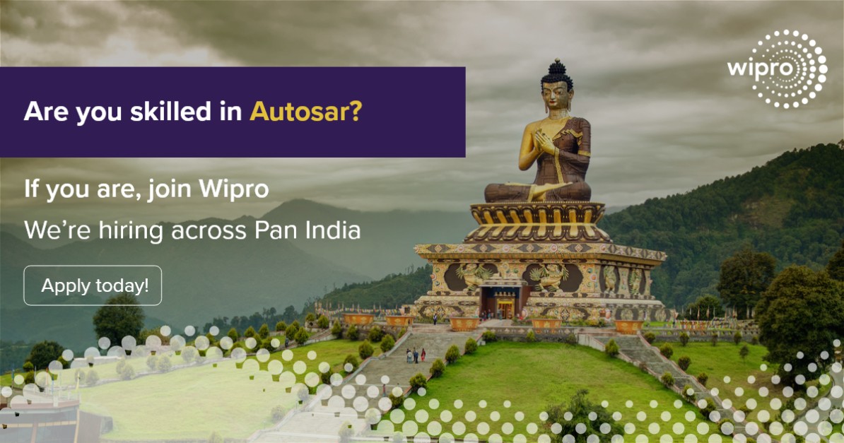 Wipro on LinkedIn: Wipro hiring Autosar Engineer in Bengaluru ... Wipro on LinkedIn: Wipro hiring Autosar Engineer in Bengaluru ...