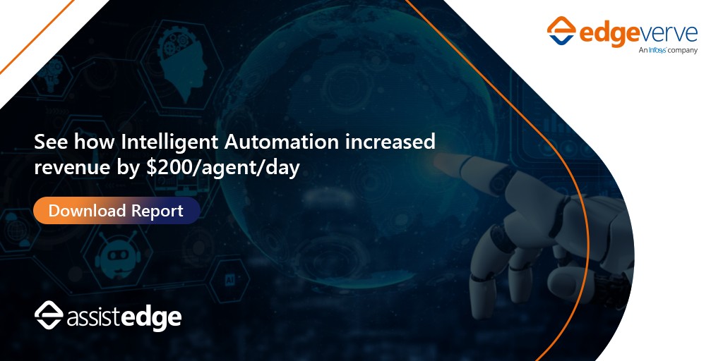 EdgeVerve on LinkedIn: See how Intelligent Automation enabled a global ... EdgeVerve on LinkedIn: See how Intelligent Automation enabled a global ...