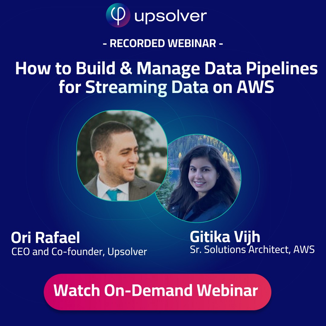 Webinar | How to Build & Manage Data Pipelines for Streaming Data on ... Webinar | How to Build & Manage Data Pipelines for Streaming Data on ...