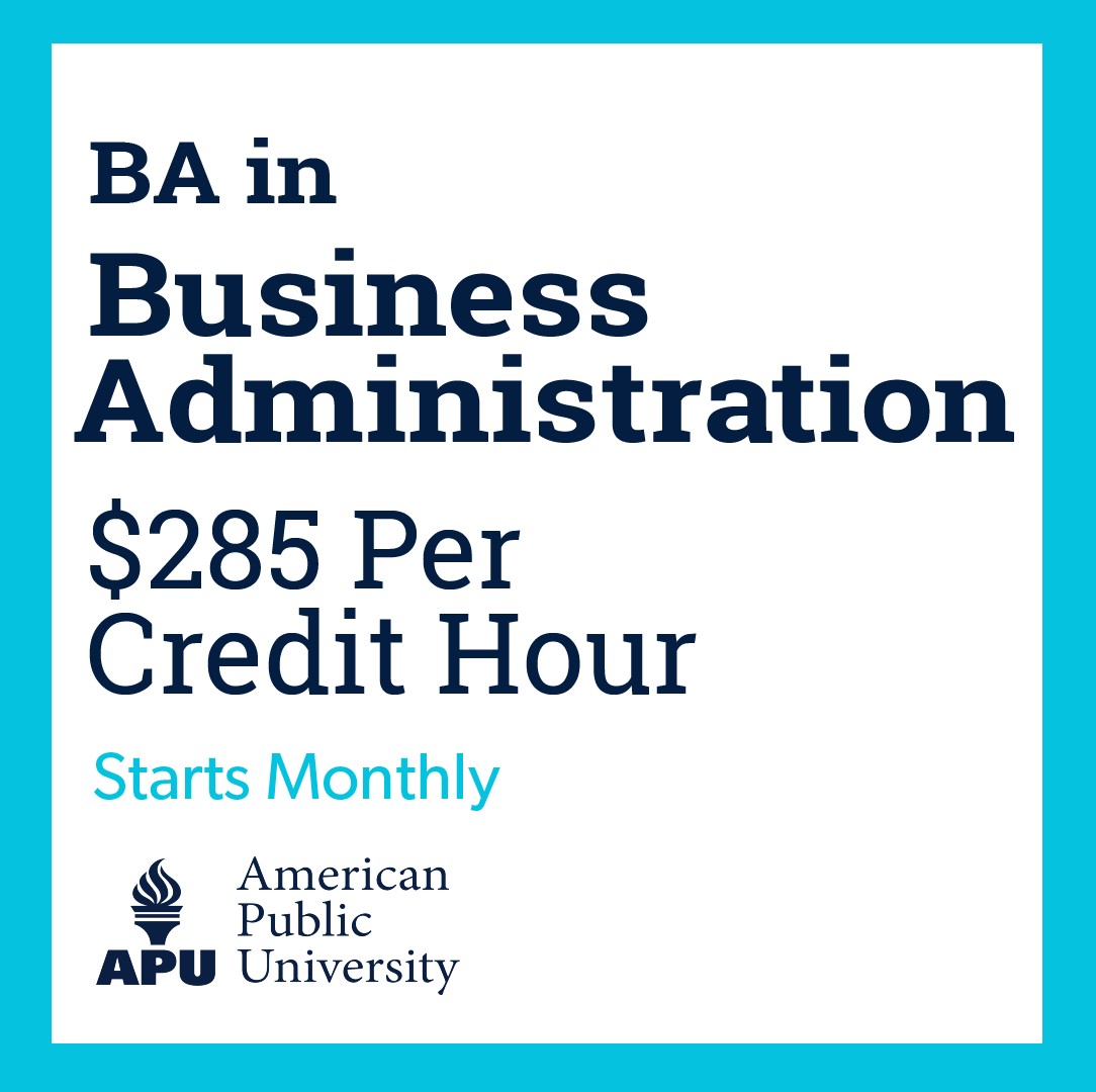 American Public University on LinkedIn: Online Bachelor of Business ... American Public University on LinkedIn: Online Bachelor of Business ...