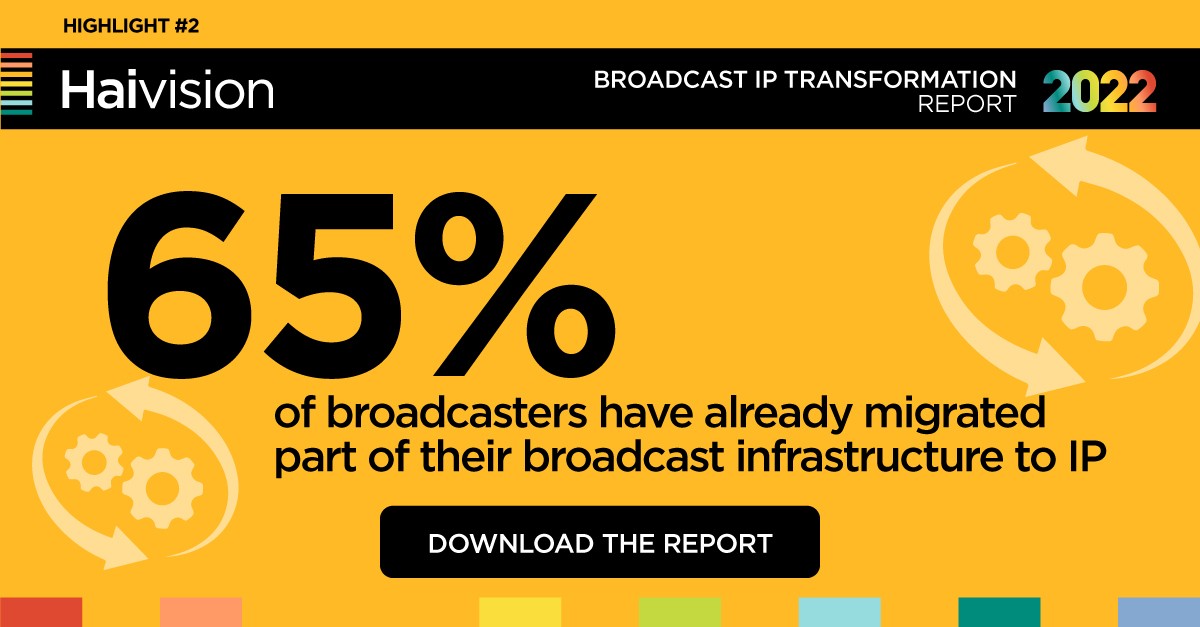 Haivision on LinkedIn: Broadcast Transformation Report 2024 Haivision on LinkedIn: Broadcast Transformation Report 2024