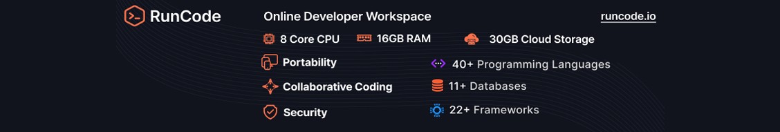 RunCode Workspaces | LinkedIn RunCode Workspaces | LinkedIn
