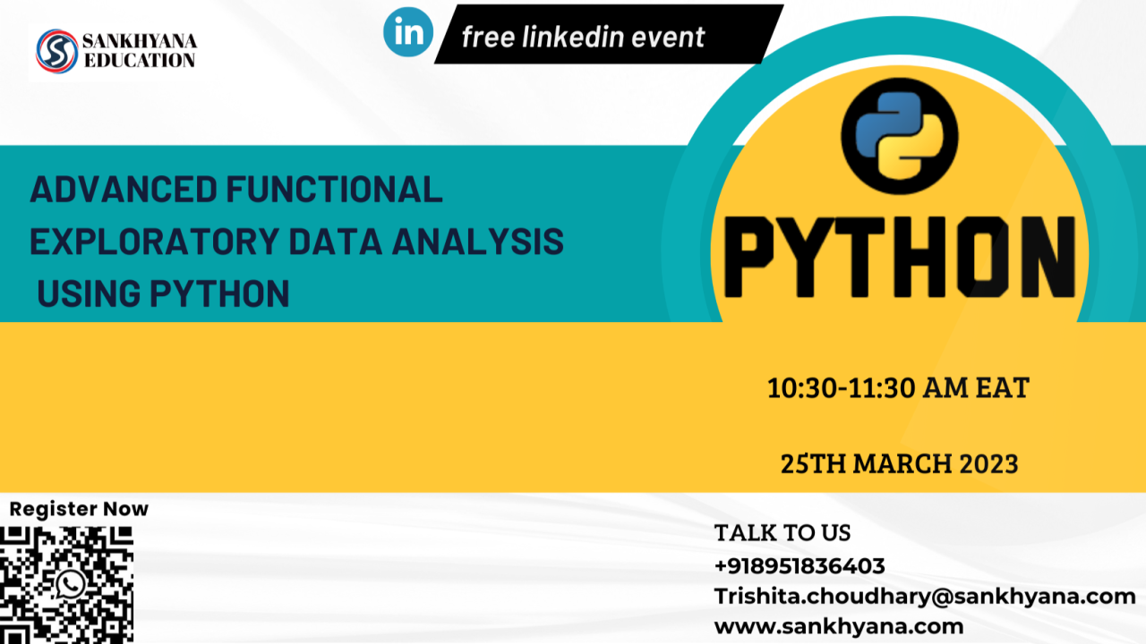 Advanced Functional Exploratory Data Analysis using Python | LinkedIn Advanced Functional Exploratory Data Analysis using Python | LinkedIn