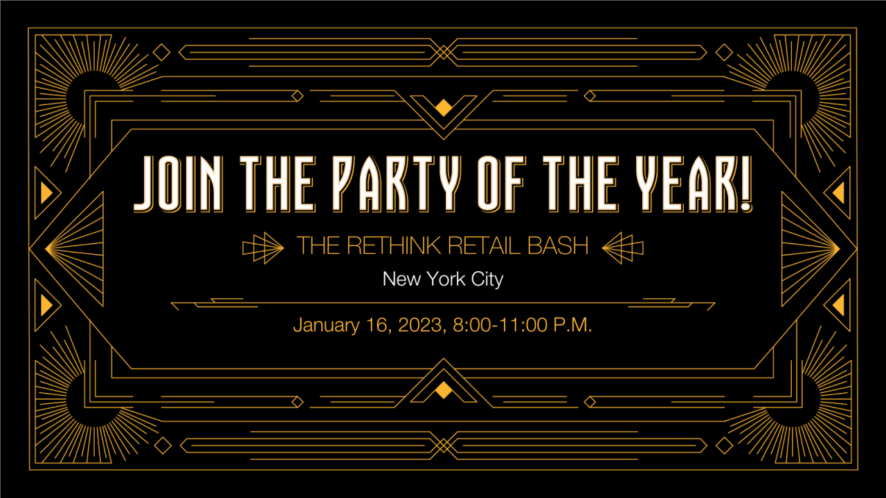 The RETHINK Retail Bash 2023 | LinkedIn The RETHINK Retail Bash 2023 | LinkedIn