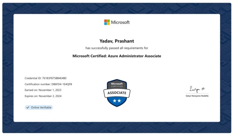 Prashant Yadav on LinkedIn: #microsoft #microsoftazure # ... Prashant Yadav on LinkedIn: #microsoft #microsoftazure # ...