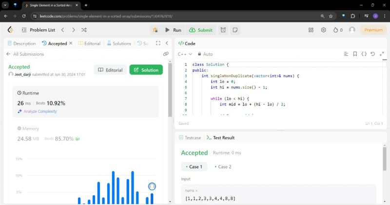 Day 19 of #100DaysOfCode Challenge: Binary Search | Jeet Darji posted ... Day 19 of #100DaysOfCode Challenge: Binary Search | Jeet Darji posted ...