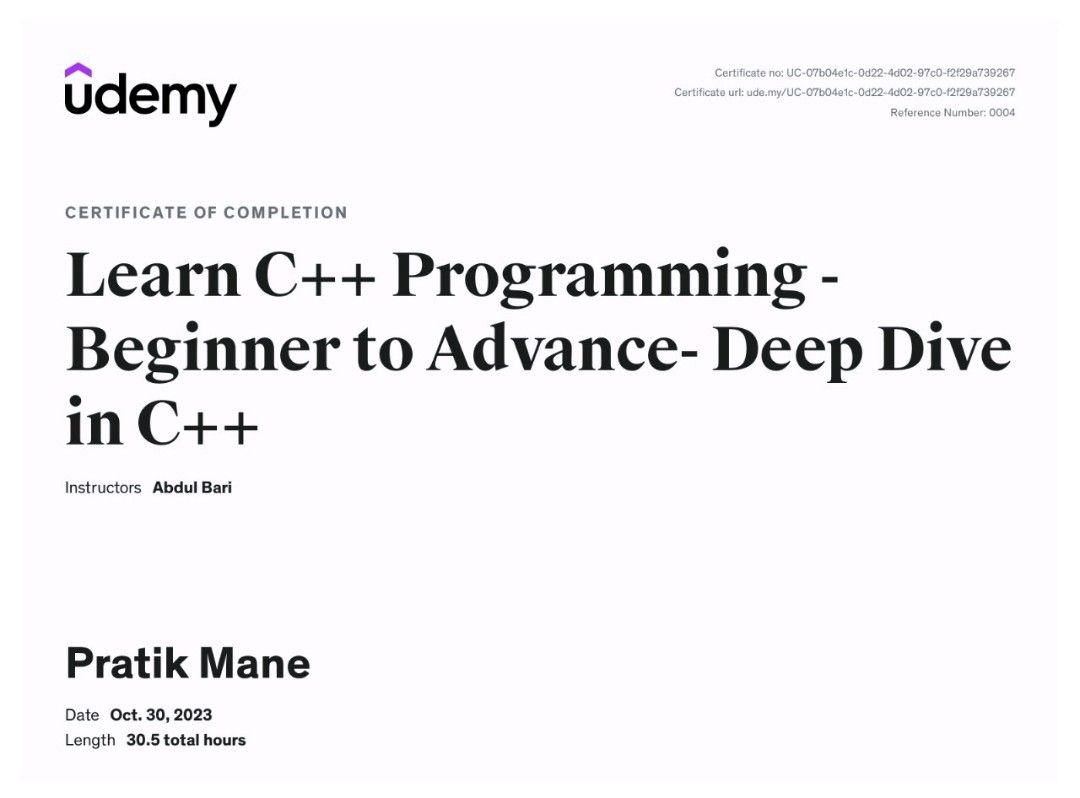 Pratik Mane on LinkedIn: #cplusplus #codingjourney Pratik Mane on LinkedIn: #cplusplus #codingjourney