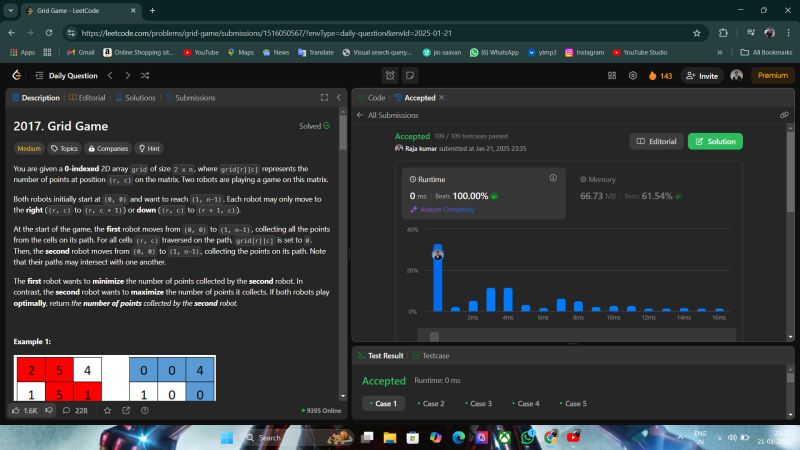 Raja Kumar on LinkedIn: #leetcode #programming #problemsolving # ... Raja Kumar on LinkedIn: #leetcode #programming #problemsolving # ...