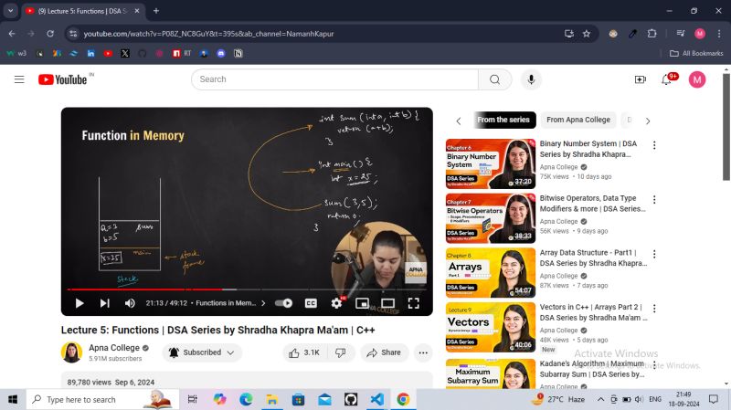 Mansi Singh on LinkedIn: #365daysofcode #coding #dsa Mansi Singh on LinkedIn: #365daysofcode #coding #dsa