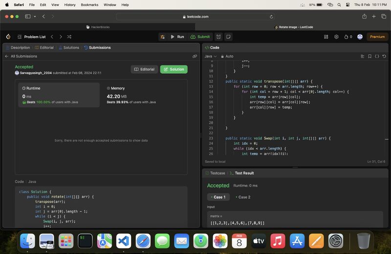 Sarvagya singh on LinkedIn: #leetcode #problemsolving #rotateimage # ... Sarvagya singh on LinkedIn: #leetcode #problemsolving #rotateimage # ...