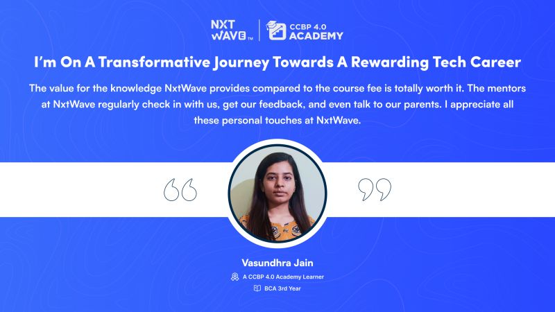 NxtWave on LinkedIn: #nxtwave #ccbp #highpaidjobs #success #career # ... NxtWave on LinkedIn: #nxtwave #ccbp #highpaidjobs #success #career # ...