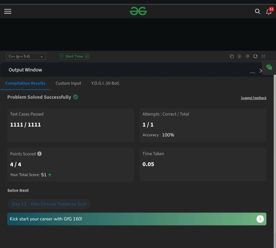 Sejal Dashora on LinkedIn: #gfg #gfg160 #dsa #cpp #coding #max #product ... Sejal Dashora on LinkedIn: #gfg #gfg160 #dsa #cpp #coding #max #product ...