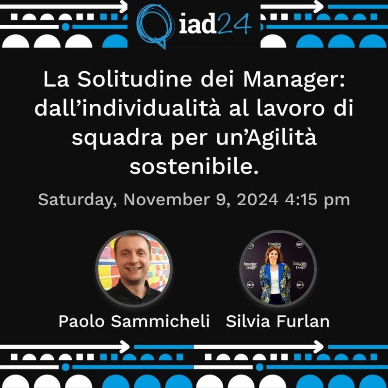 Paolo Sammicheli su LinkedIn: #agile #teamwork #management Paolo Sammicheli su LinkedIn: #agile #teamwork #management