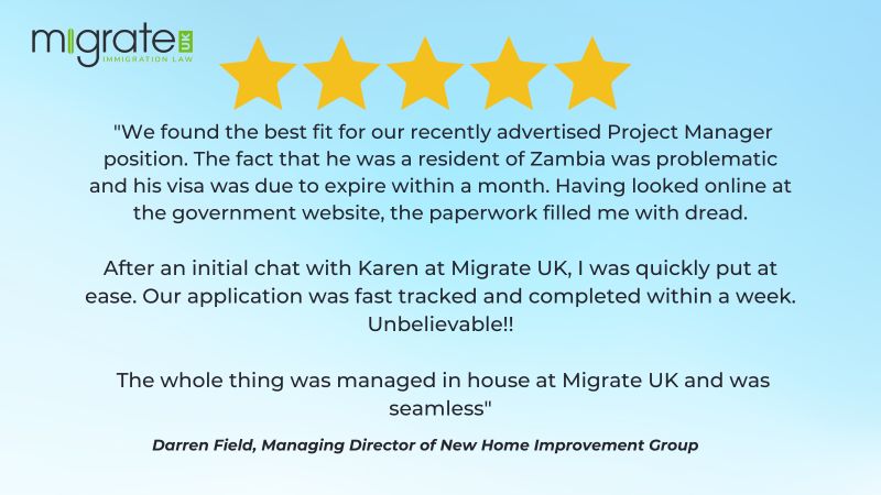 Migrate UK on LinkedIn: Migrate UK Case Study: Darren Field of New Home ... Migrate UK on LinkedIn: Migrate UK Case Study: Darren Field of New Home ...