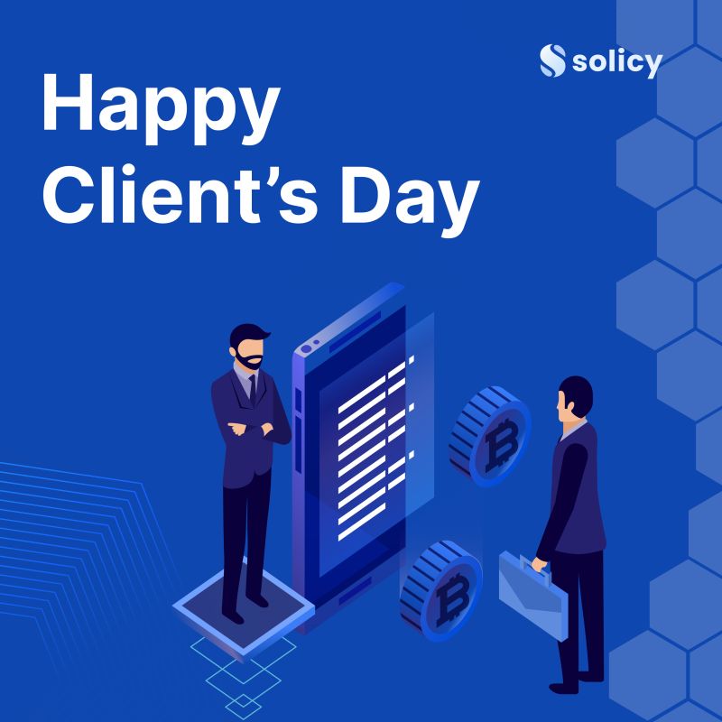 Solicy on LinkedIn: #internationalclientsday #solicy #blockchain # ... Solicy on LinkedIn: #internationalclientsday #solicy #blockchain # ...