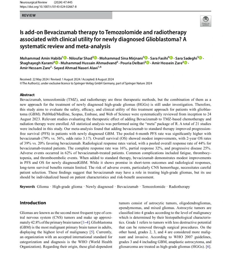 Pouria Delbari on LinkedIn: Our newly published paper in Neurosurgical ... Pouria Delbari on LinkedIn: Our newly published paper in Neurosurgical ...